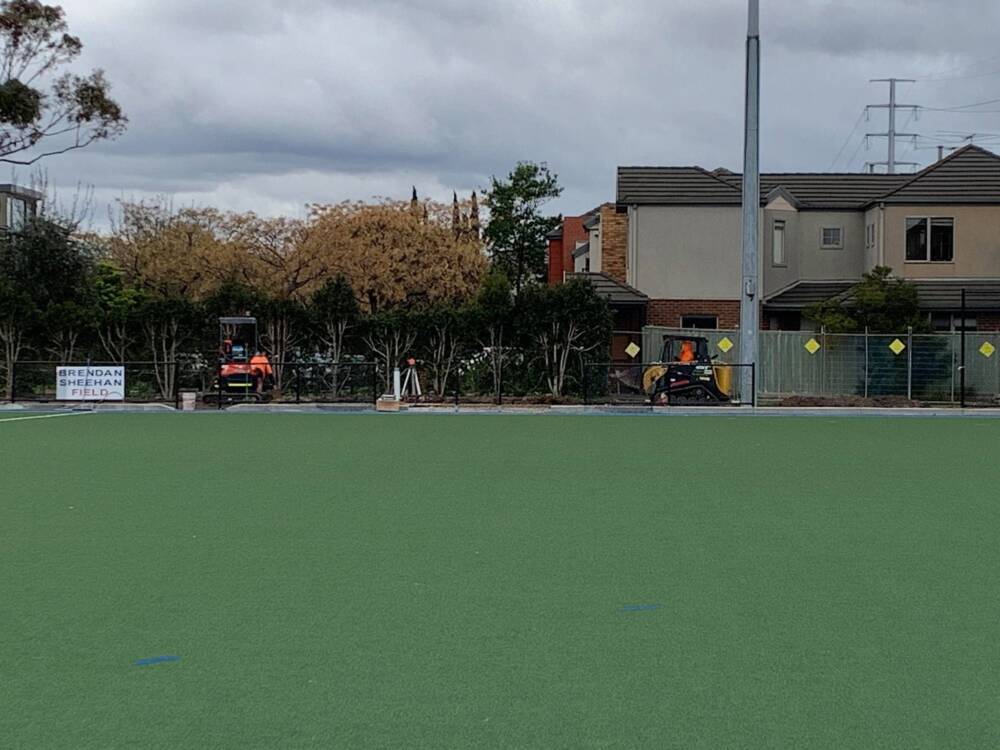 BSF DUGOUT SLAB PROGRESSES | Footscray Hockey Club