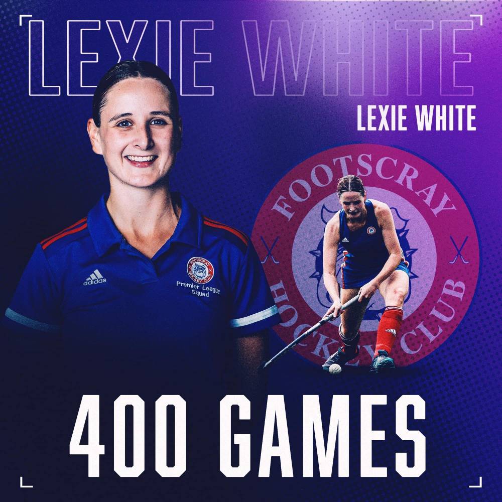 LEXIE WHITE 400 GAMES | Footscray Hockey Club