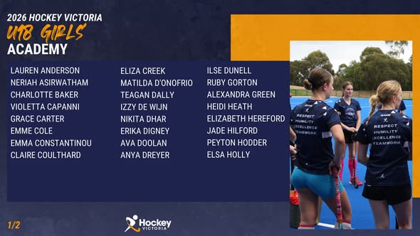 HV U18 ACADEMY | Footscray Hockey Club
